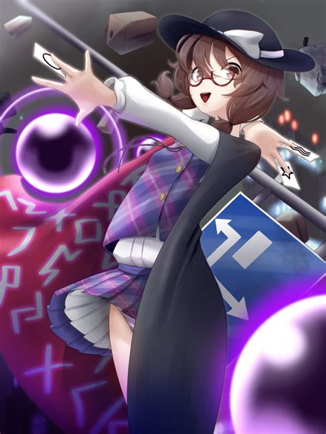 Safebooru 1girl Absurdres Box Brown Eyes Brown Hair Card Cardboard