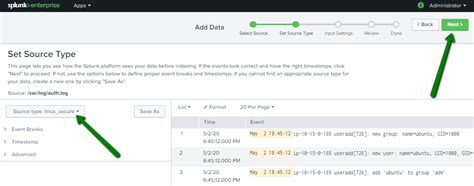 Data Onboarding Splunk