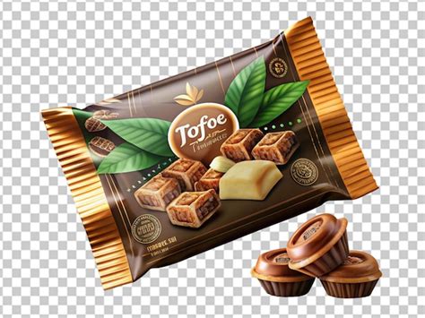 Premium Psd Candy Wrapper Mockup