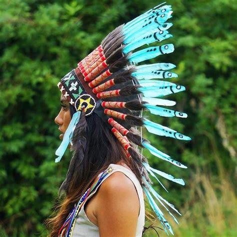 Native American Feather Headband