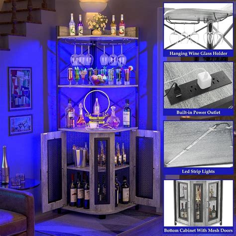 Glass Wine Cabinet For Hanging Glasses China Corner Wine Cabinet And