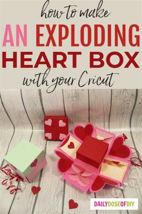 Simple Exploding Box Tutorial With Free Svg Cut File Daily Dose Of Diy