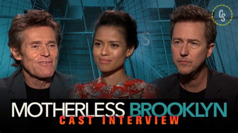 Cs Video Edward Norton And The Motherless Brooklyn Cast