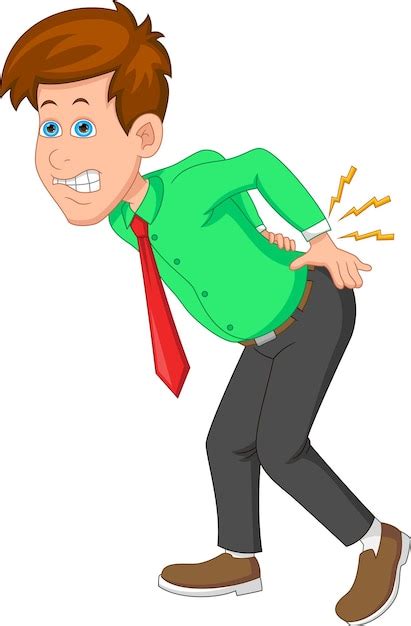 Backache Cartoon