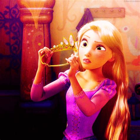 Rapunzel Thinking In Animated S