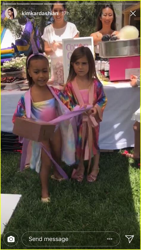 North West And Penelope Disick Have Unicorn Themed Birthday Party Photo
