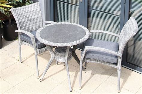 Supremo Iris Bistro Set Tong Garden Centre
