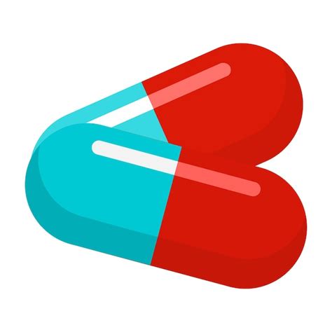 Premium Vector Medical Pills Icon Flat Illustration Of Medical Pills