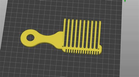 Stl File Blend Frend Comb Template 🪒・3d Printing Model To Download・cults