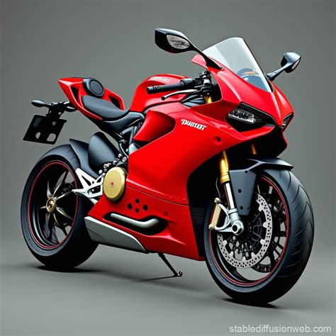 Ducati Motorcycle Image Stable Diffusion Online