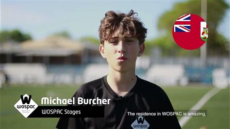 Wospac Soccer Player Michael Burcher From Bermuda Youtube