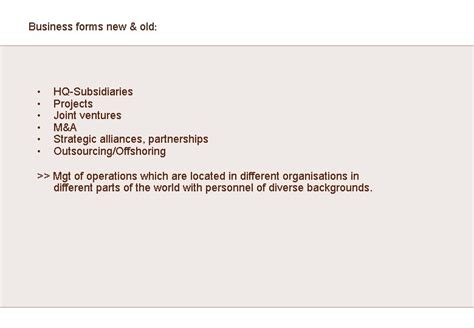 Globalization And Multicultural Management Susan Vonsild Interlink