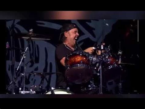 Lars Snare Goes St Anger During Back In Black Performance Taylor