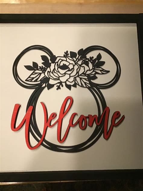 Who Loves Disney Made On A Glowforge Glowforge Owners Forum