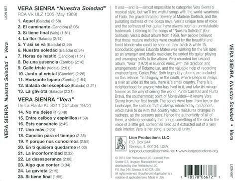 Nuestra Soledad 1969 Vera 1972 Vera Sienra Moviemars