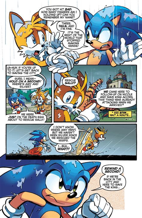 Read Online Sonic The Hedgehog Comic Issue 252