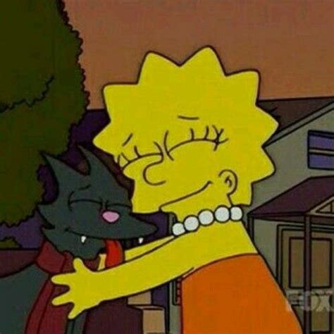 Lisa Simpson Hugging Bart Simpson The Simpsons Cartoon