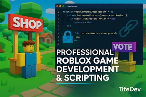 Script Anything For You On Robloxlua Scripting Roblox Development