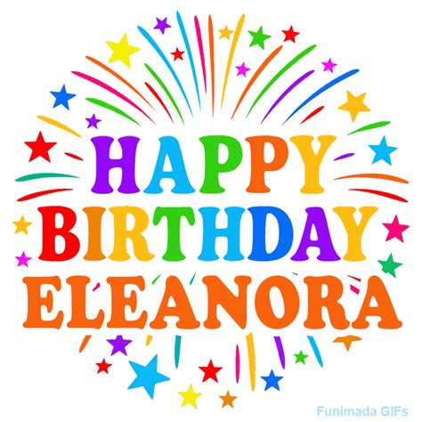 Bright Birthday Wishes Animation For Eleanora Download On