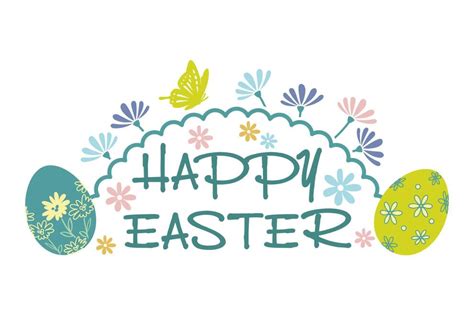 Happy Easter Logo Vector Art Icons And Graphics For Free Download