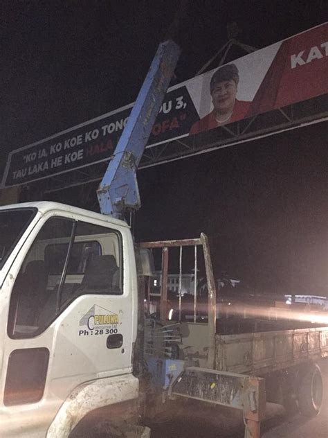 Billboard Attacks Spark Outrage Online Kaniva Tonga News