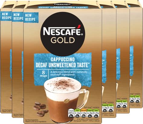 Nescafe Cappuccino Decaff Unsweetened Nescafe Decaffeinated
