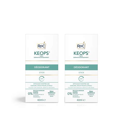 Roc Keops Deo Stick 40ml X2 Canada