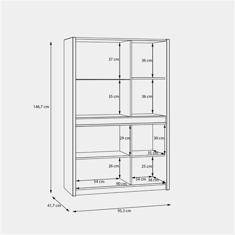 Witryna Niska Oak Squere Agata