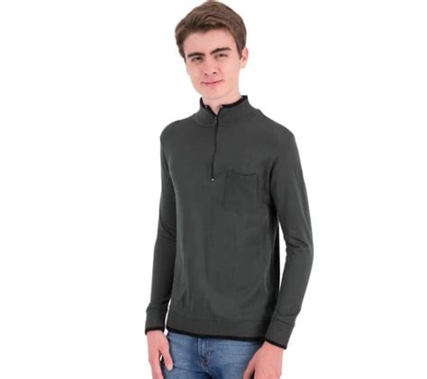 Suéter Gris Juvenil Precios Y Descuentos