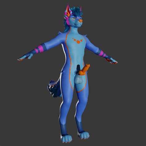 Rule 34 11 Animal Genitalia Animal Penis Anthro Balls Big Tail Blue