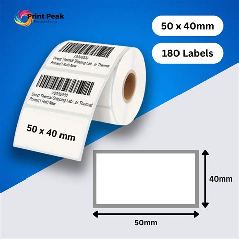 Thermal Printer Labels All Label Options