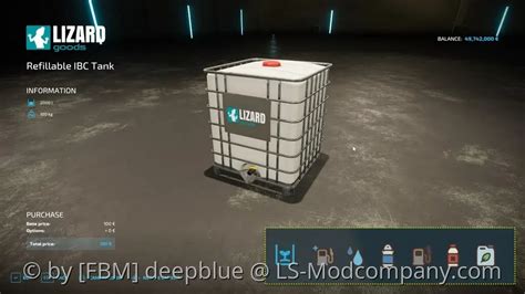 Wiederbefüllbarer Ibc Tank Ls Modcompany