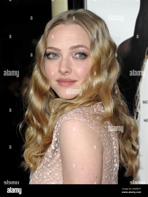 Actress Amanda Seyfried Arrives At The Premiere Of The Feature Film
