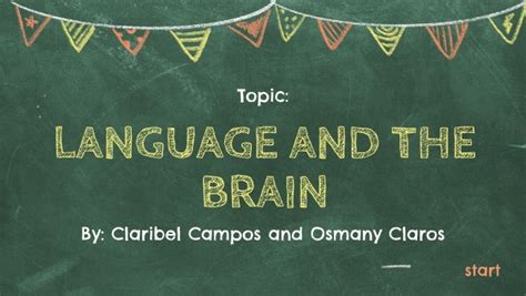 Language And The Brain Genially