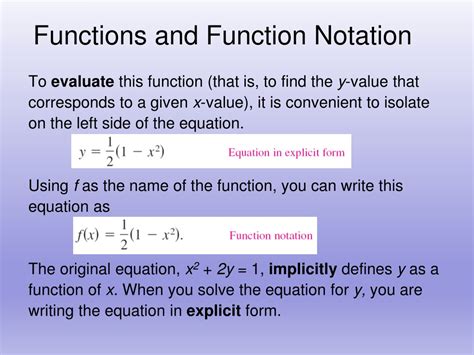 Ppt Exploring Functions And Their Graphs Powerpoint Presentation