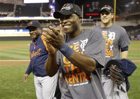 Tigers Clinch Al Central Detroit Manager Jim Leyland Gives Speech
