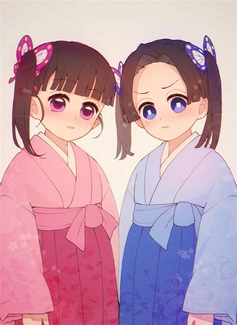 Kanao And Aoi Nhà Bướm Báo ảnh Thanh Gươm Diệt Quỷ