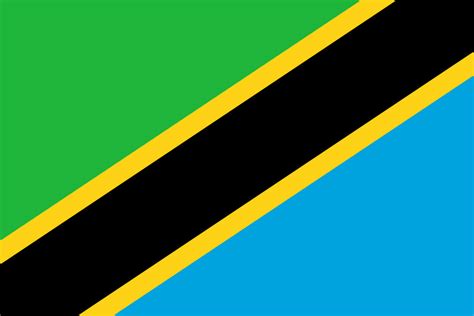 Tanzania Wikipedia Printable Tanzania Flag What Does The Flag Of