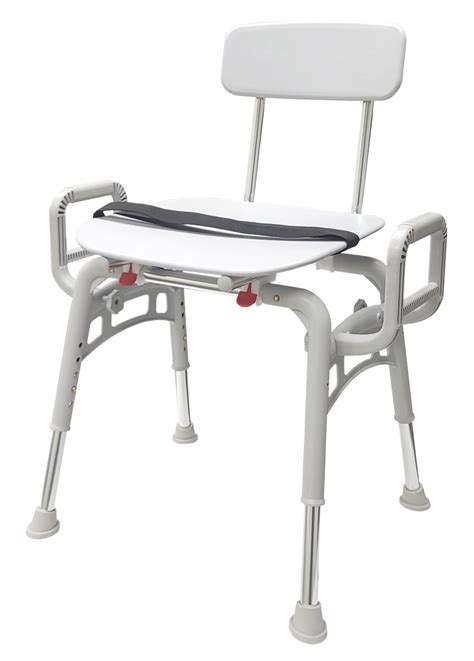 Eagle Health Supplies Bariatric Shower Chair With Back And Arms 80621