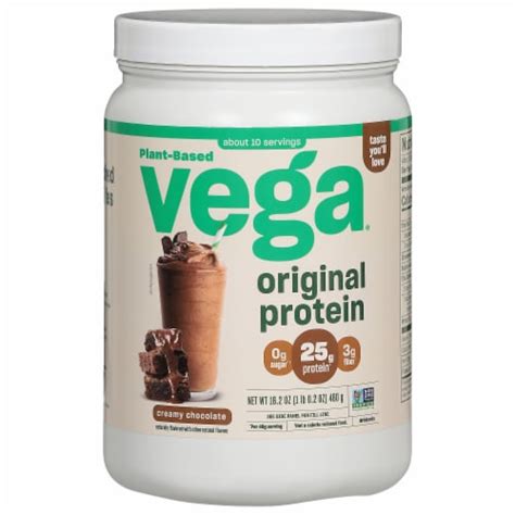 Vega® Original Creamy Chocolate Plant Based Protein Powder 162 Oz