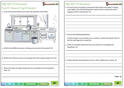 Grade 5 Natural Science And Technology Worksheets