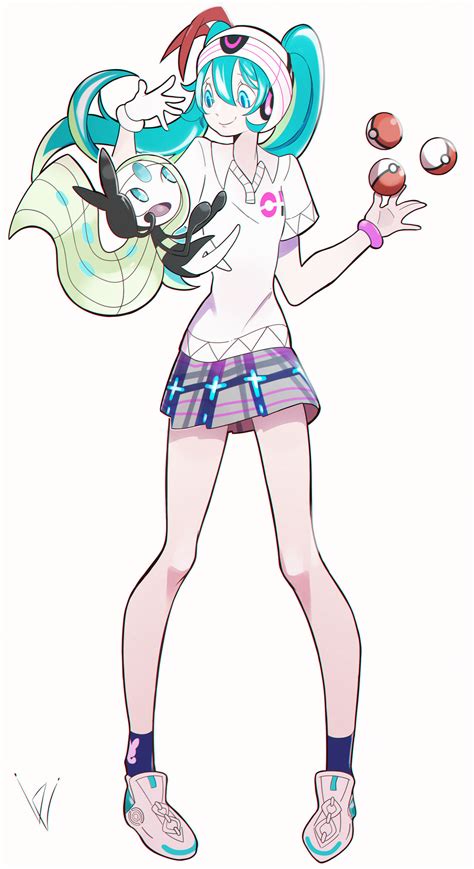 Poke Miku 1 By Witchdollatelier On Deviantart