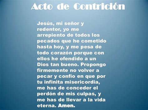 Acto De Contrición Imagui