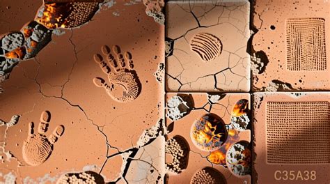 Free Weathered Clay Texture Image Terracotta Clay Texture