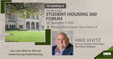 Mike Kivitz On Linkedin Studenthousing Imn Conferenceseason