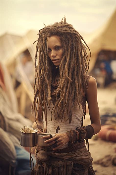 Burning Man 2022 In 2024 Long Dreads Dreadlock Hairstyles Dreads Styles