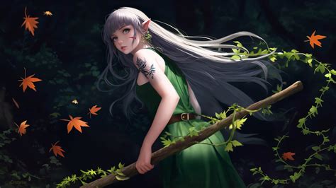 Forest Elves Wallpaper