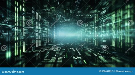 Artificial Intelligence Backgroundglow Of Technology Digital Life Of