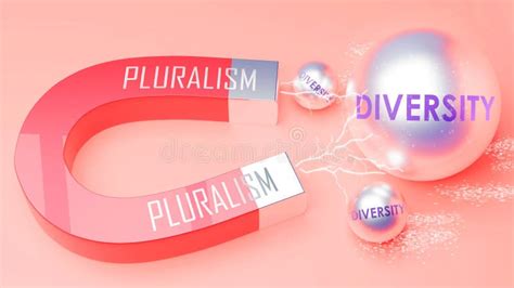 Pluralism That Attracts Diversity Stock Illustration Illustration Of