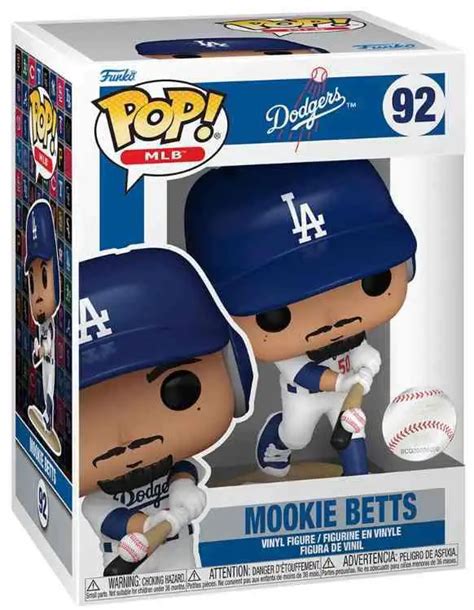 Funko Mlb Los Angeles Dodgers Pop Mlb Mookie Betts Vinyl Figure 92 Toywiz